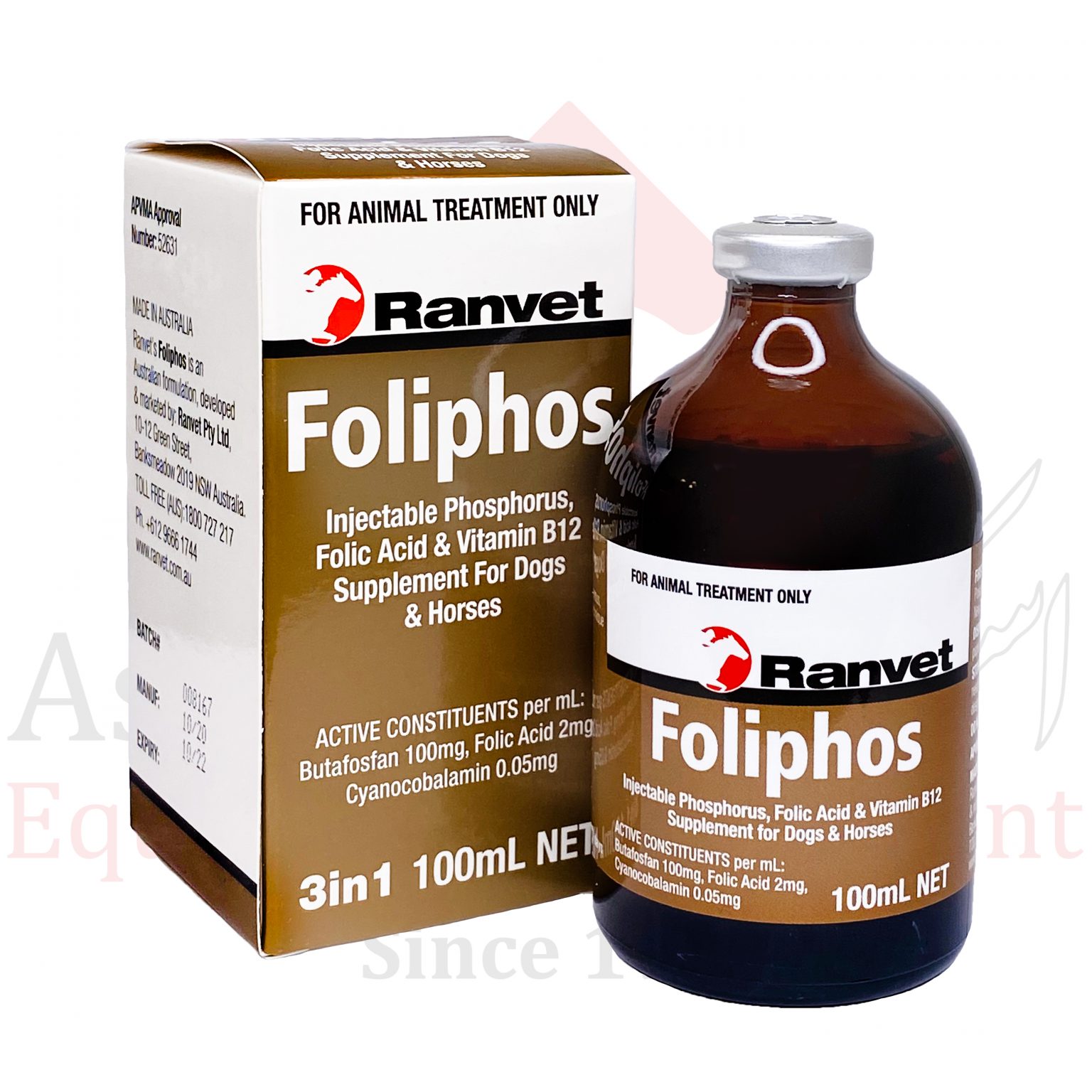 دارو تزریقی Foliphos - دارو تزریقی Foliphos- آکادمی سوارکاری و پرورش ...